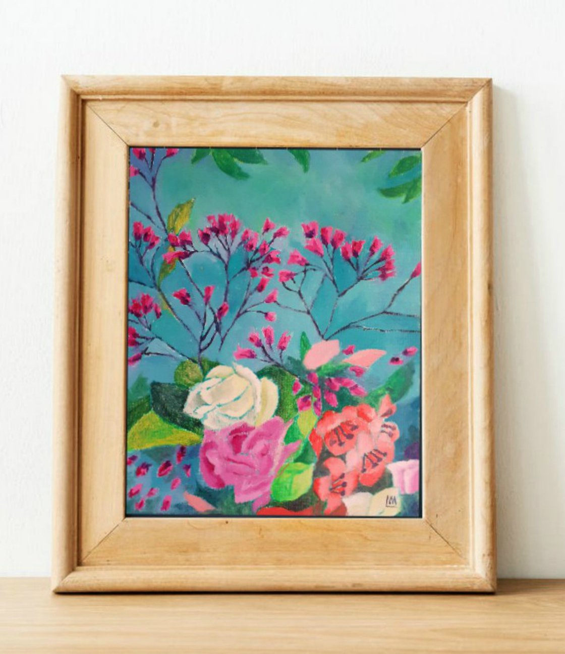 Bouquet Oil painting by Lisa Mann | Artfinder