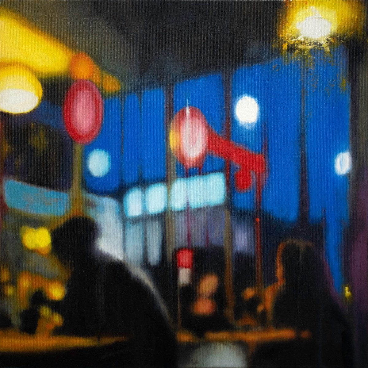 The Interval Bar Oil painting: Andrew McNeile Jones | Artfinder