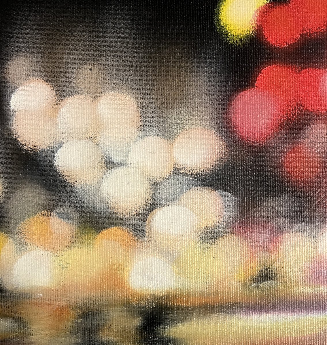 Prosecco Night Oil painting: Angela Wichmann | Artfinder