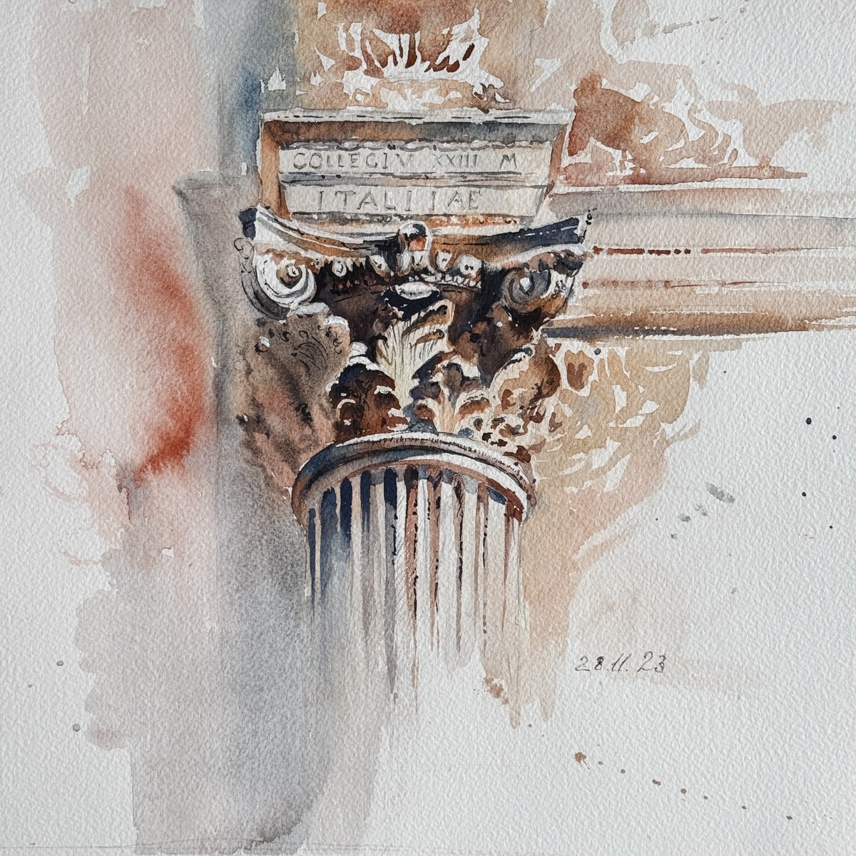 My Italy Watercolour: Irina Ponna | Artfinder