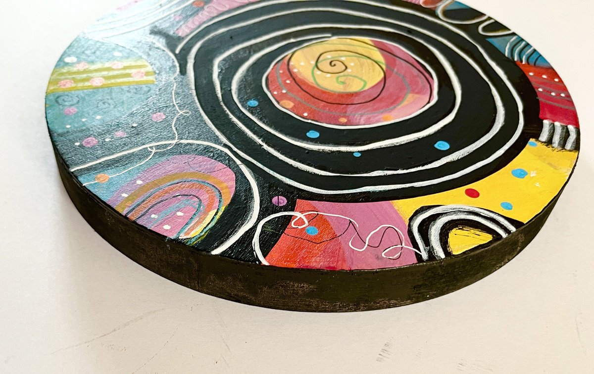 Elated Mixed-media painting: Kate Marion Lapierre | Artfinder