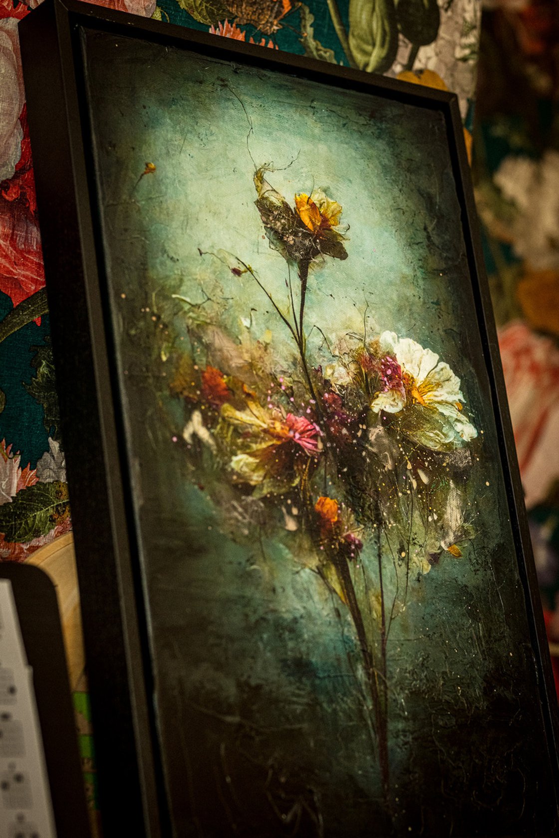 Floral Decay Mixed-media painting: Teis Albers | Artfinder