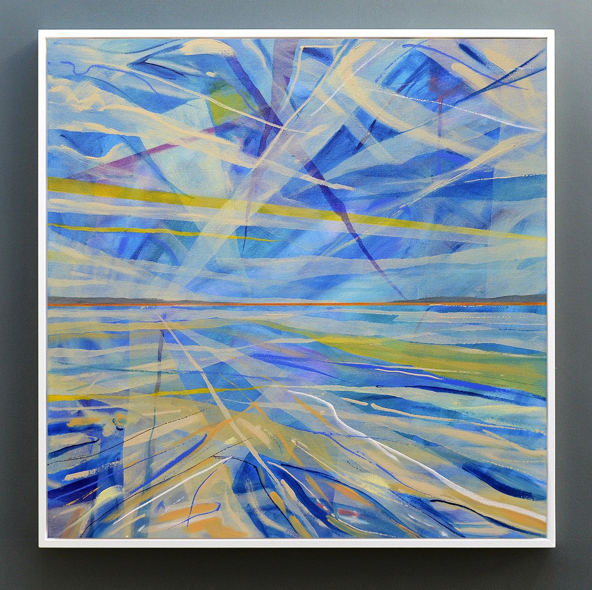 Like a mirror Acrylic painting: Alex Ebdon | Artfinder