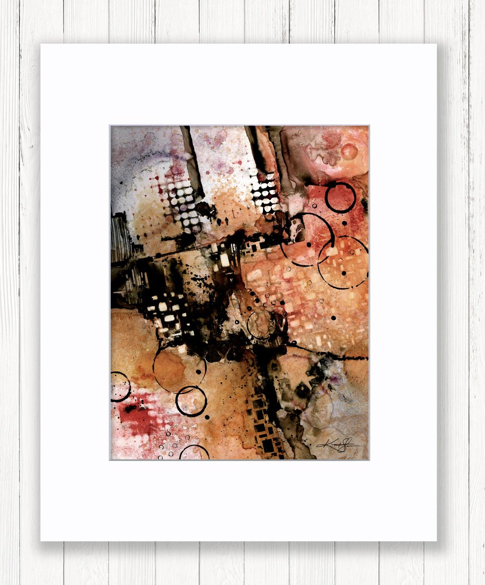 Parting Paths 2 Mixed-media painting: Kathy Morton Stanion | Artfinder