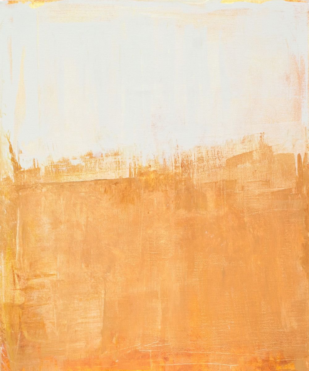 Golden Field 5-8-16 24x30 inches Acrylic painting by Don Bishop | Artfinder