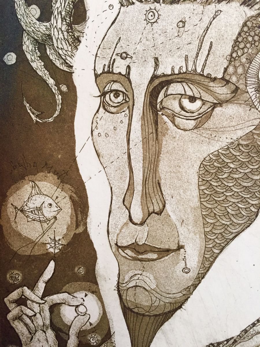 Alchemist Etchings & engravings: Marina Korenfeld | Artfinder
