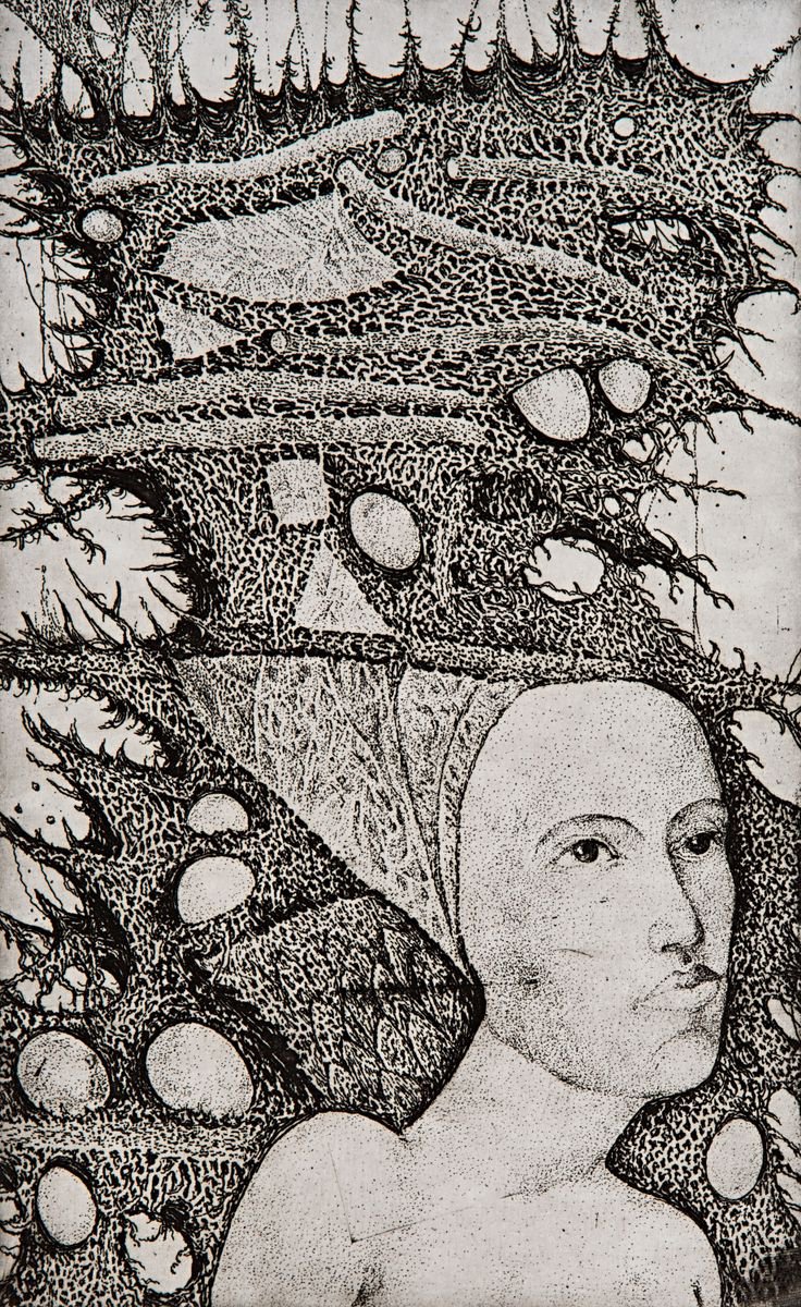 Diana Tower Etching / Engraving by Victor Savchenko | Artfinder