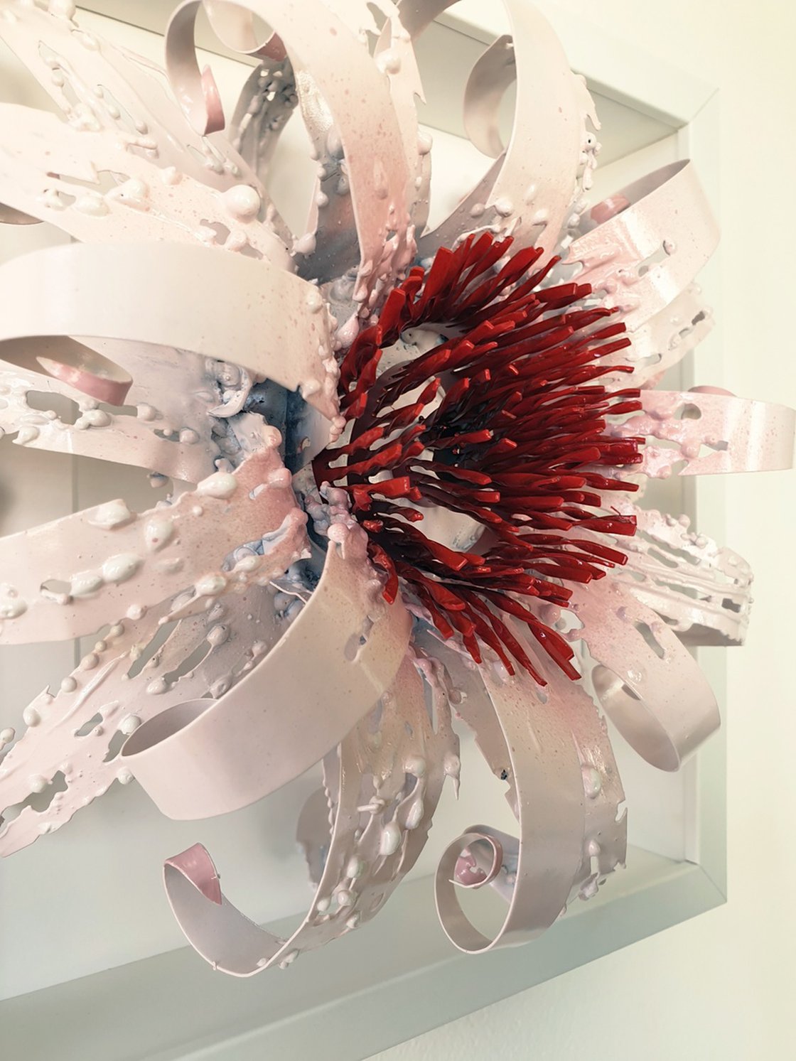 "Almond Blossom" Relief: Vania Dimitrova & Svetoslav | Artfinder