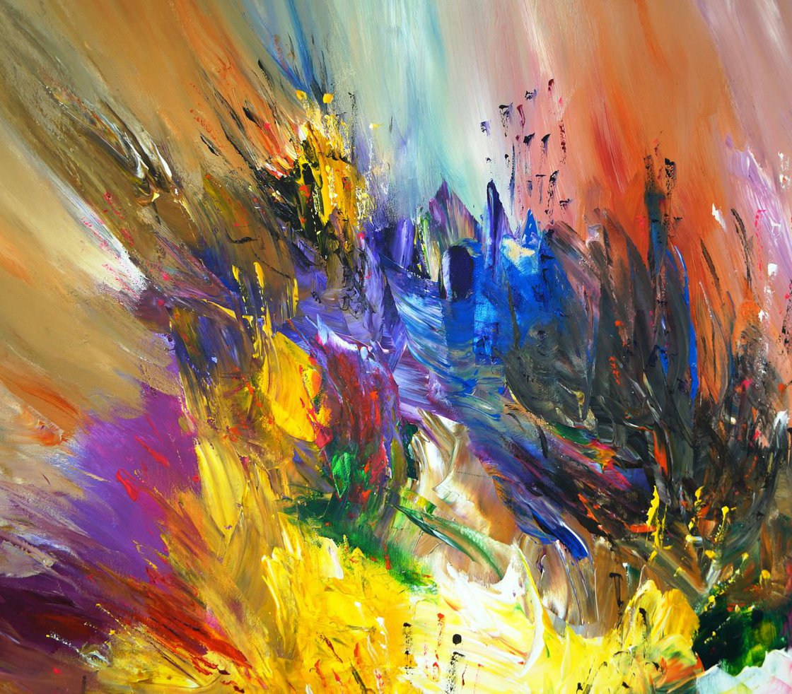 Splendid XL 1 Acrylic painting: Peter Nottrott | Artfinder