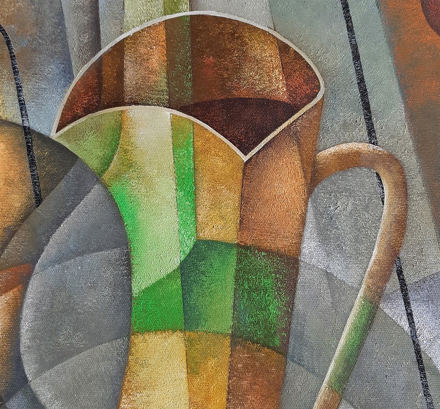 Lamp, Lemon and Violin Oil painting by Eugene Ivanov | Artfinder