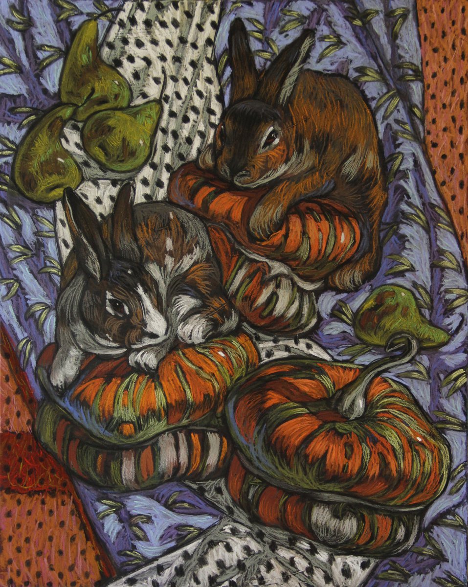 Invaders Pastel drawing: Natalia Leonova | Artfinder