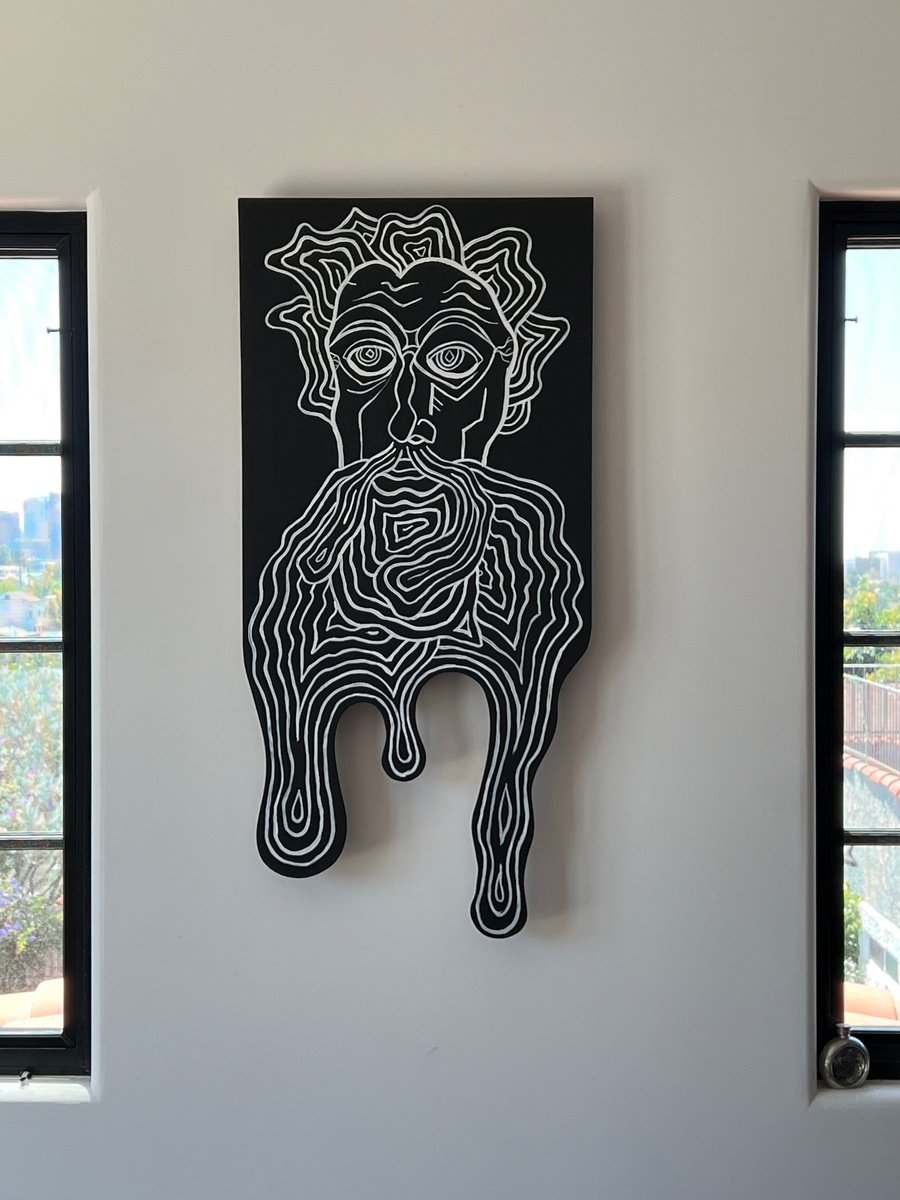 "A God Named Zeus" Acrylic painting by Wyatt Bunce | Artfinder