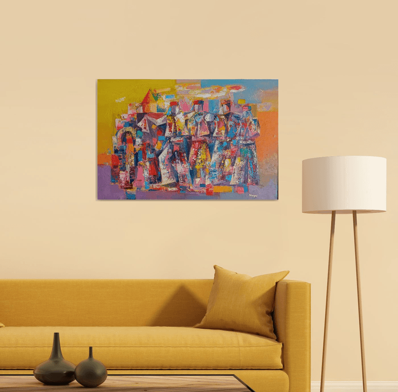 Armenian Kochari Dance Oil painting: Hayk Miqayelyan | Artfinder