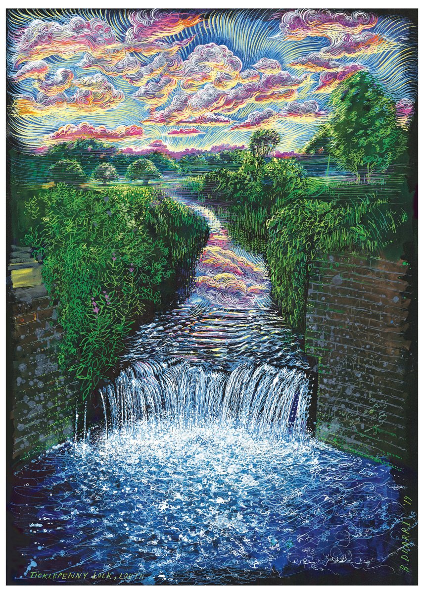 Ticklepenny dawn Acrylic painting: Benjamin Duarri | Artfinder