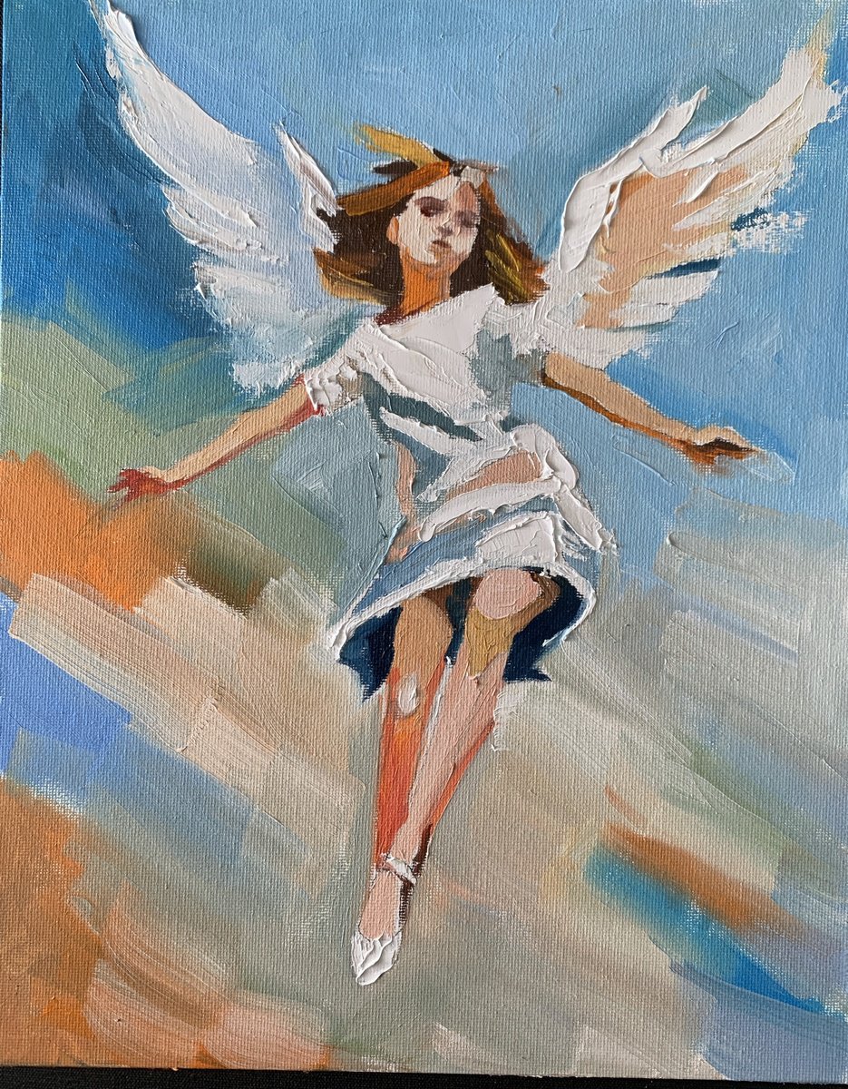 Angel. #7 Oil painting by Vita Schagen | Artfinder