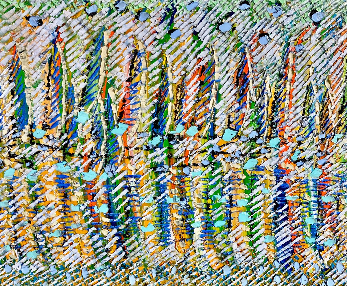 A Day's Energy Oil painting by Ann Parks McCray | Artfinder