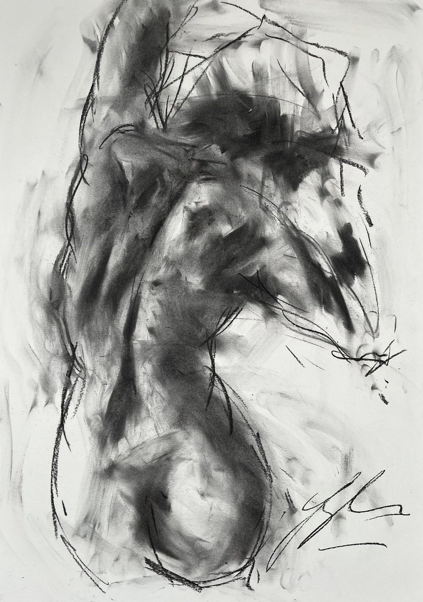 Imperfect Charcoal drawing: James Shipton