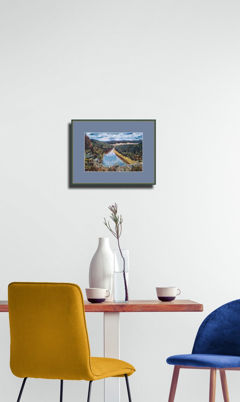 Rafting on a mountain river Oil painting by Liubov Samoilova | Artfinder