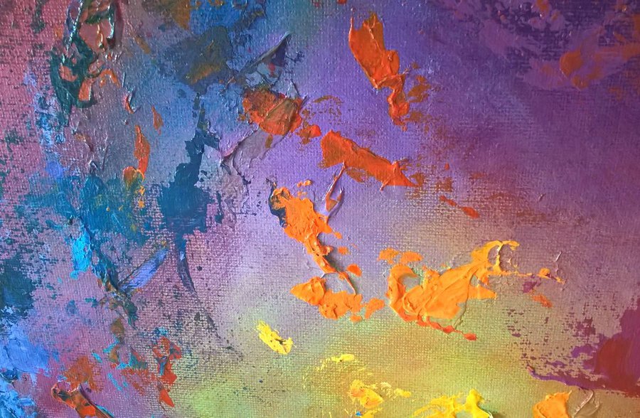 Inferno Acrylic painting by Lisa Mann | Artfinder