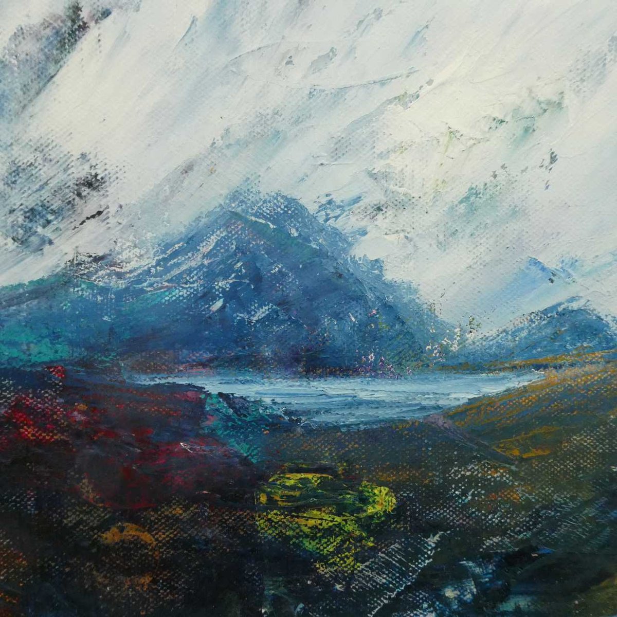 Wild Scotland Oil painting: oconnart | Artfinder