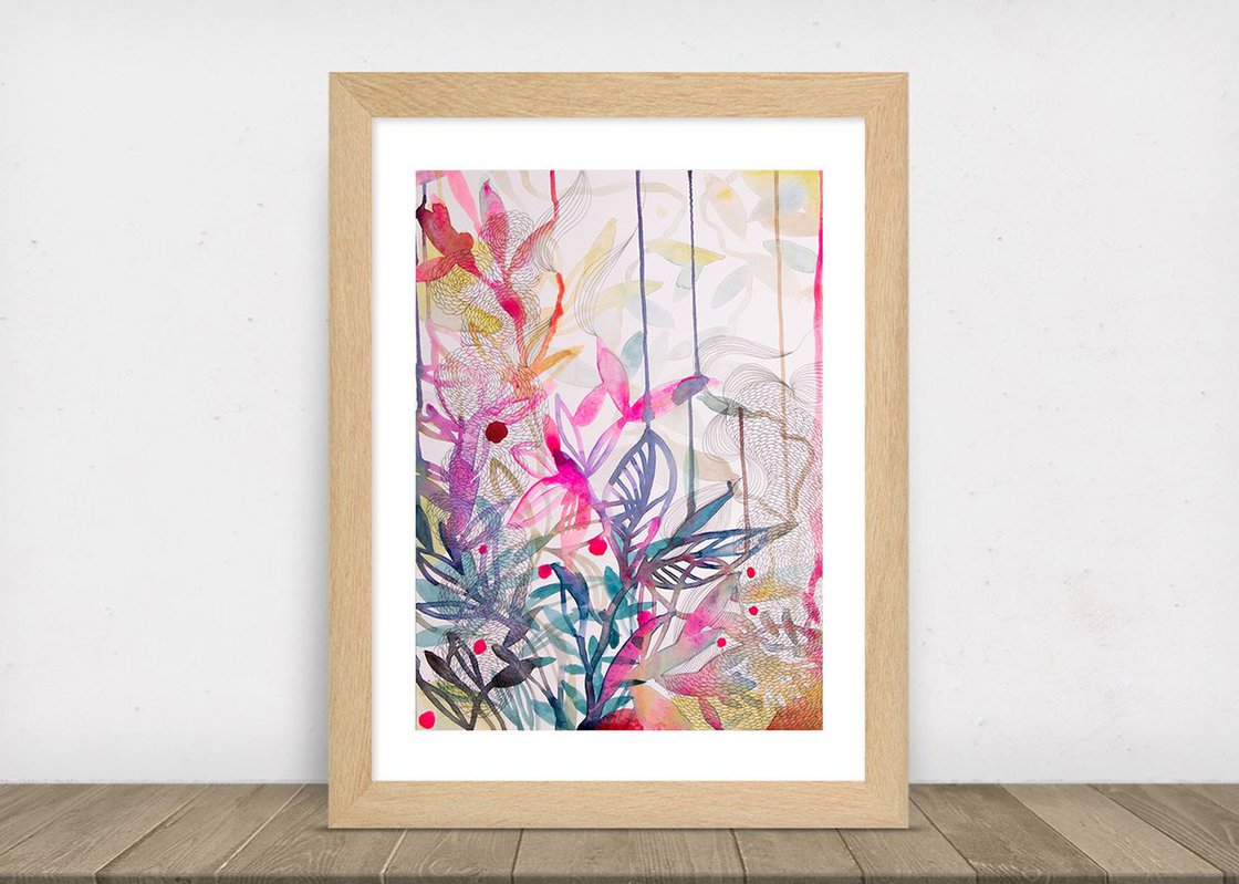 The Wonderful Garden One Watercolour: Helen Wells | Artfinder