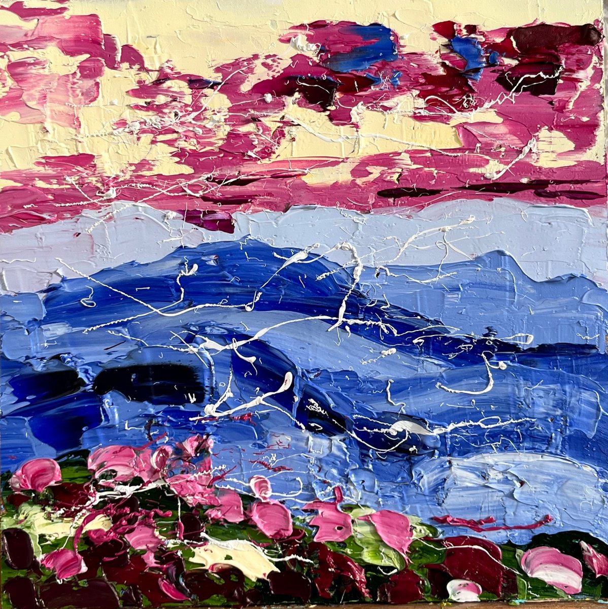 Appalachian Mountains Painting Oil painting by Halyna Kirichenko ...