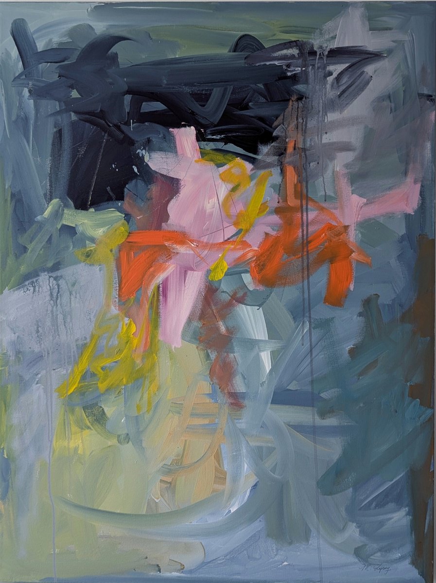 The Only Way Out Is Through Acrylic painting: Margaret Lipsey | Artfinder