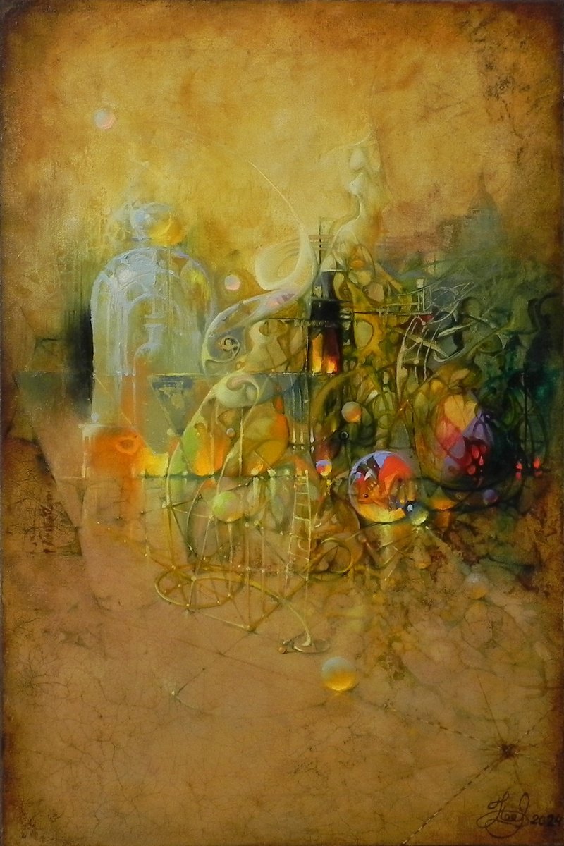 "Discernment" Oil painting: Yurii Novikov | Artfinder