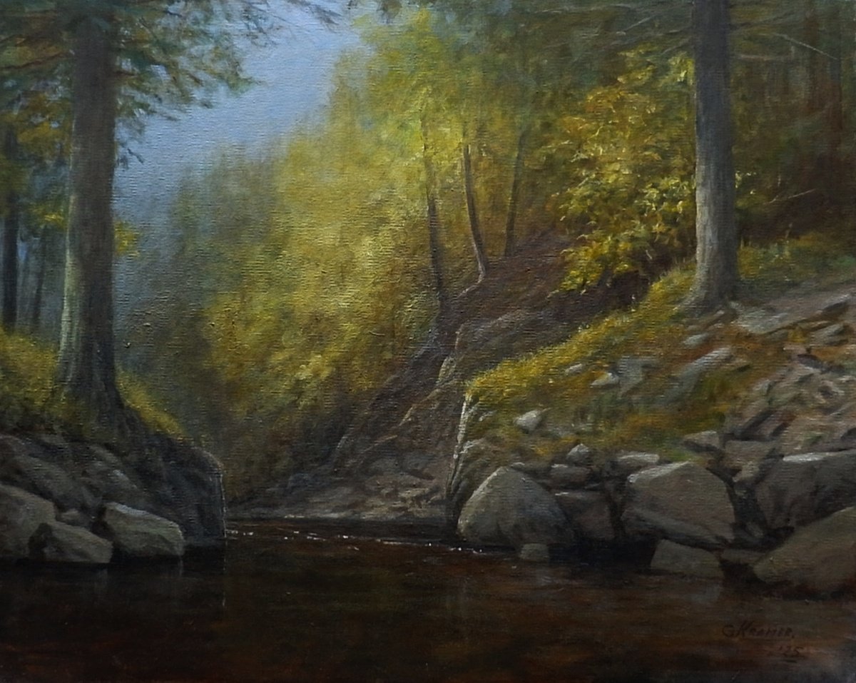 Autumn is comming Acrylic painting: Gerard Kramer | Artfinder