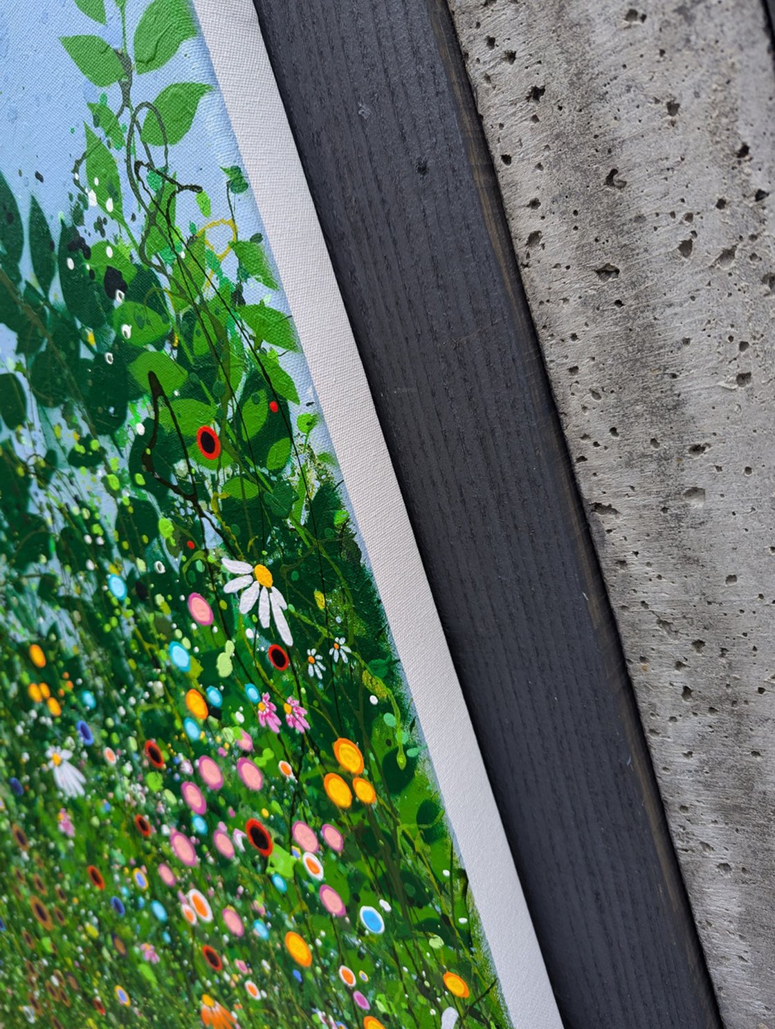 Natures Rebellion Acrylic painting by Lucy Moore | Artfinder