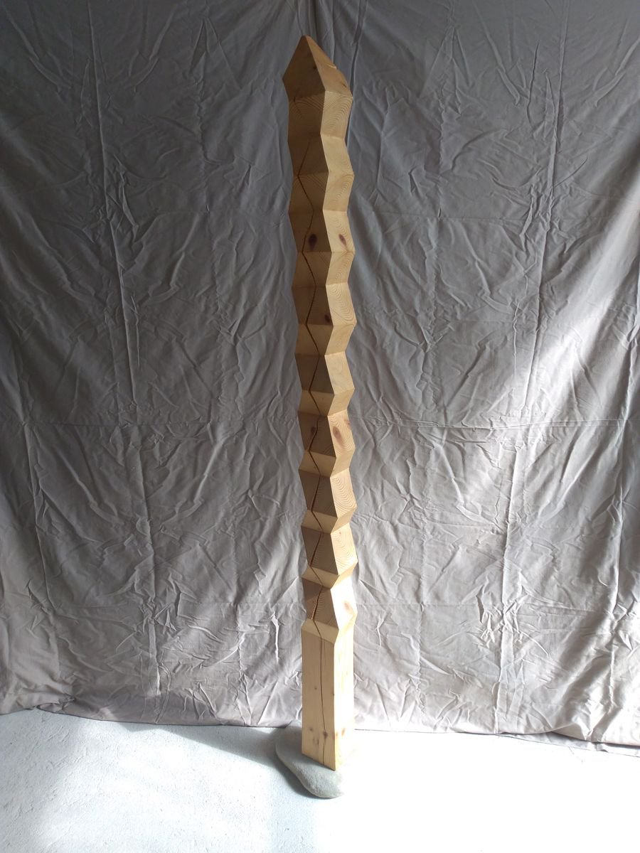 "Ladder" Wood sculpture by Rasho Mitev | Artfinder