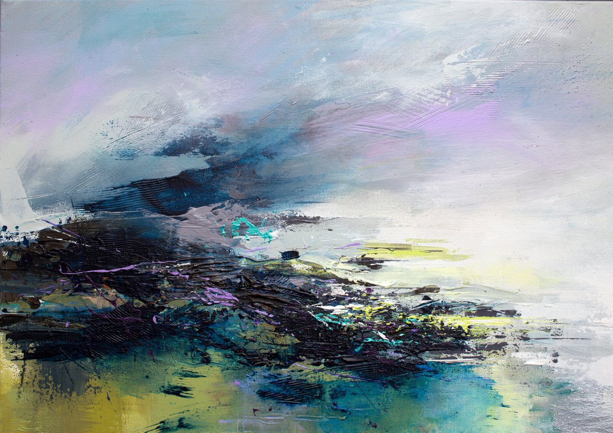 Ebb and Flow Acrylic painting: Paul Hillary | Artfinder