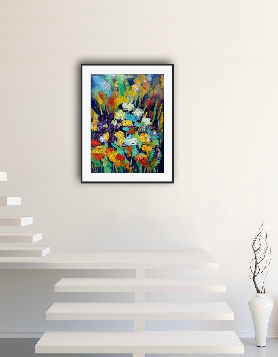 Smell summer Oil painting by Olga Pascari | Artfinder