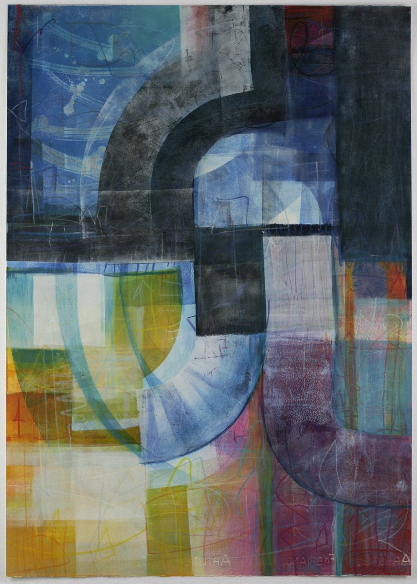 Persistent Resistance Acrylic painting by Dawn Rossiter | Artfinder
