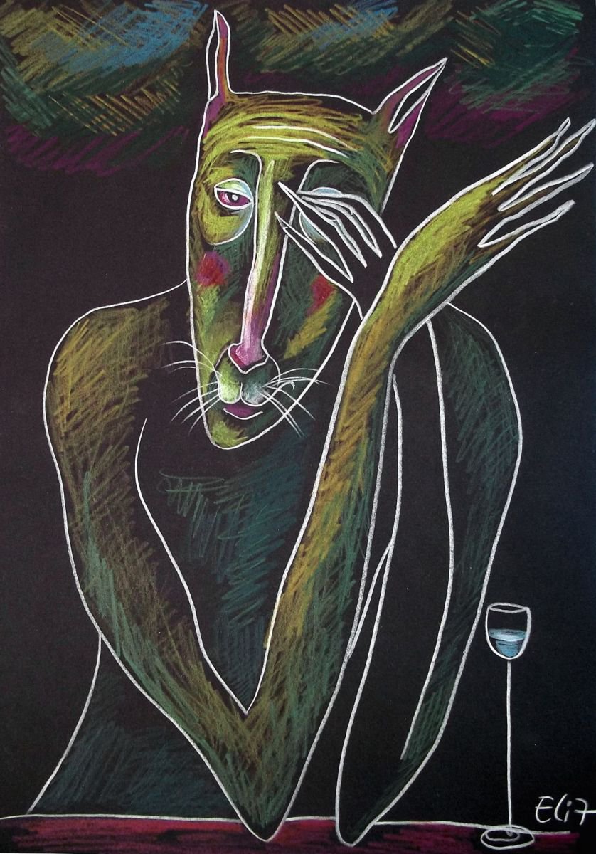 INSOMNIA Pencil drawing: Elisheva Nesis | Artfinder