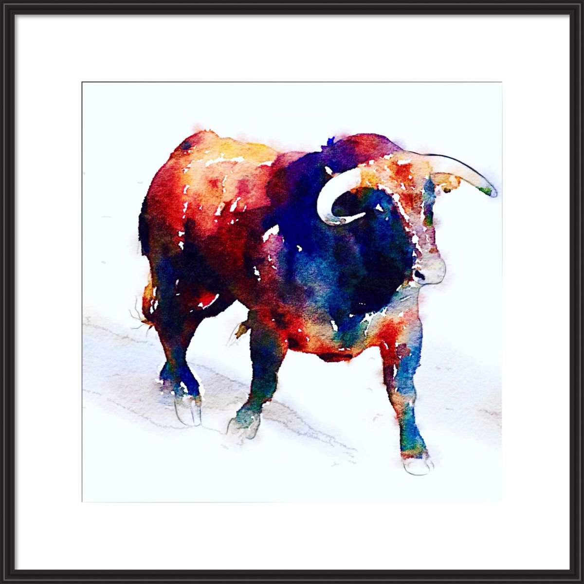 Red bull Digital Art (Giclée) by Shabs Beigh | Artfinder