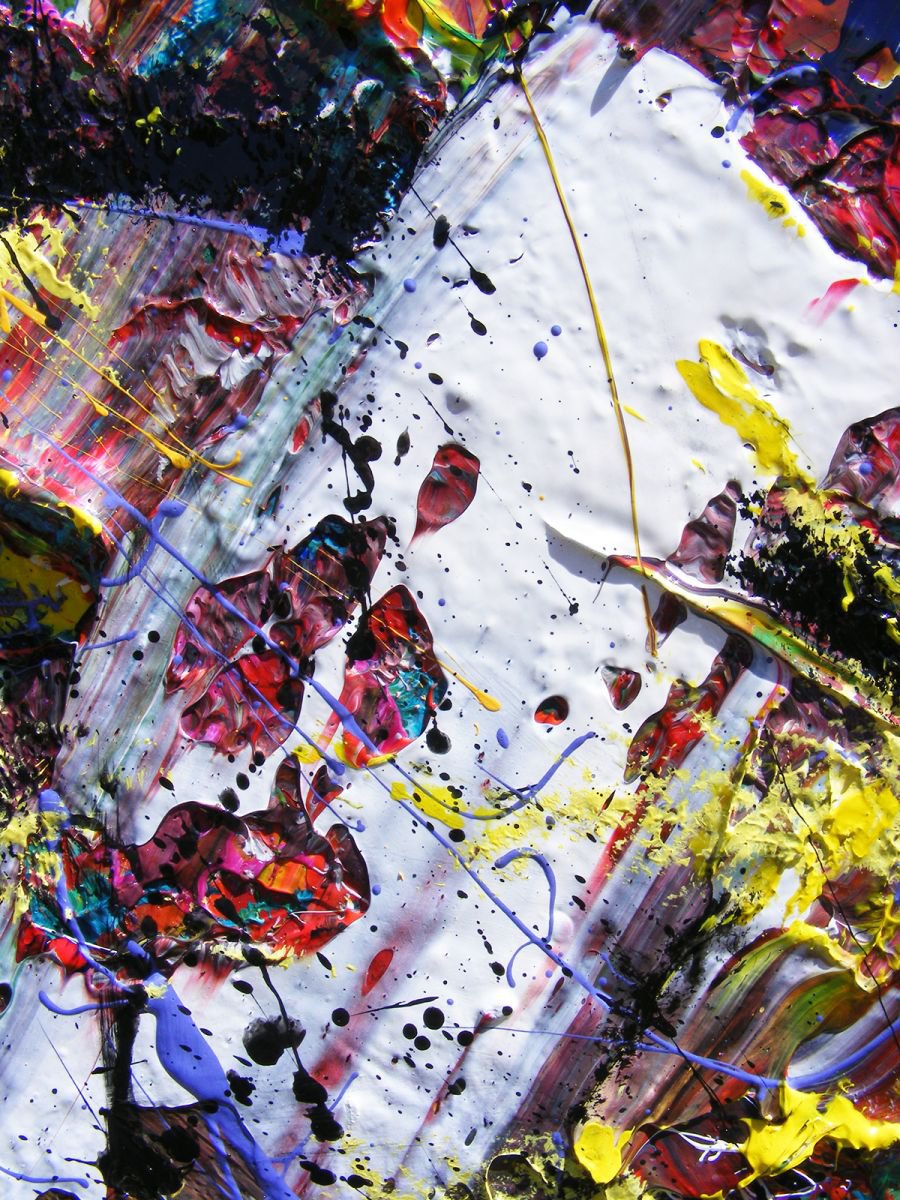 Contemporary Abstract "Earth Light" Acrylic painting: Andrew Alan ...