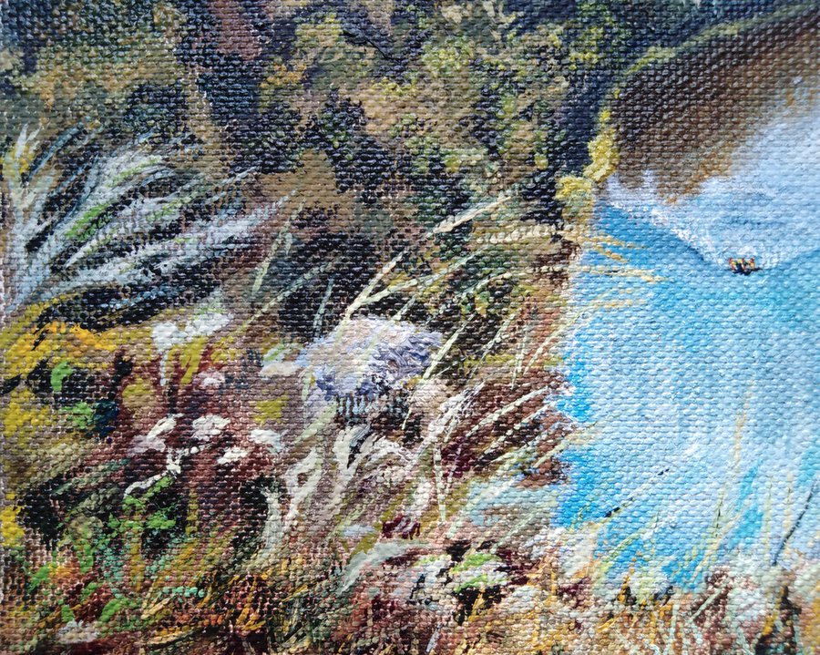 Rafting on a mountain river Oil painting by Liubov Samoilova | Artfinder