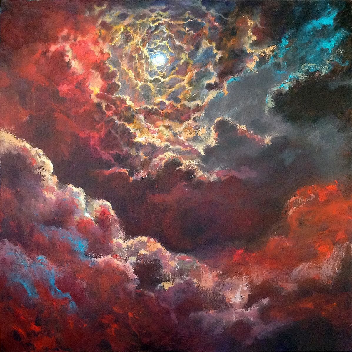 Vortex II Acrylic painting by Daniel Loveday | Artfinder