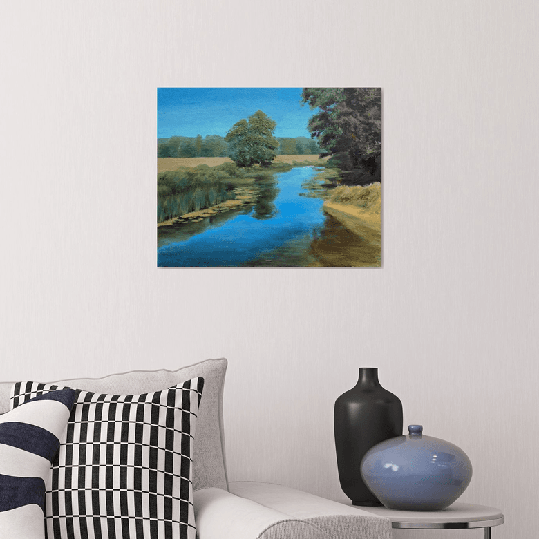 Wild river Oil painting: Bohdan Vykhrenko | Artfinder