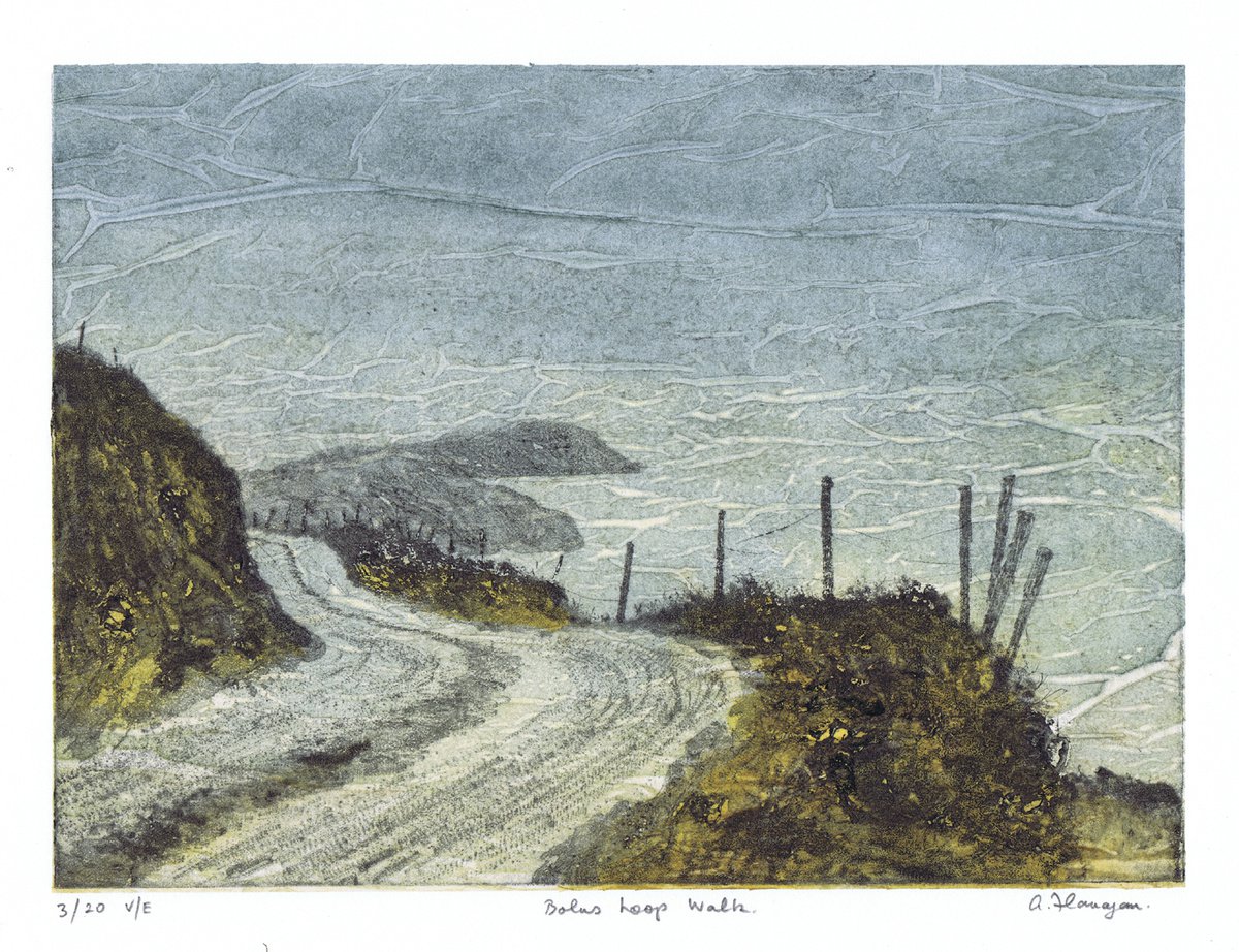Bolus Loop Walk - Ireland Etchings & engravings: Aidan Flanagan Irish ...