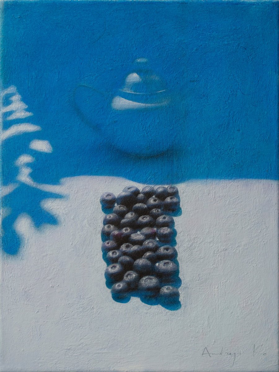The Sunlight and Blueberries Acrylic painting: Andrejs Ko | Artfinder