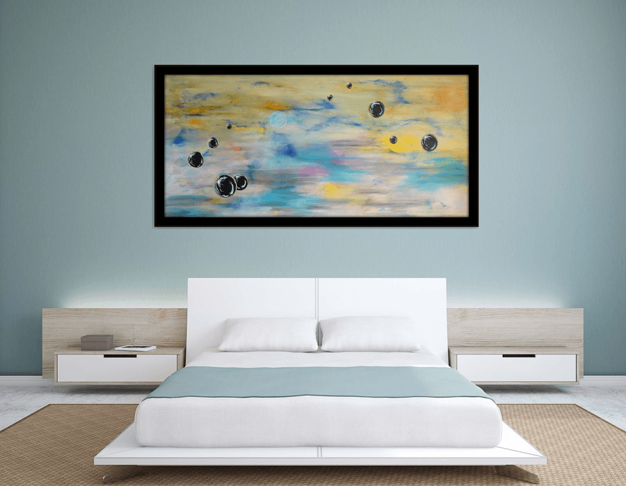 To the edge of the Universe Acrylic painting: Isabelle Vobmann | Artfinder