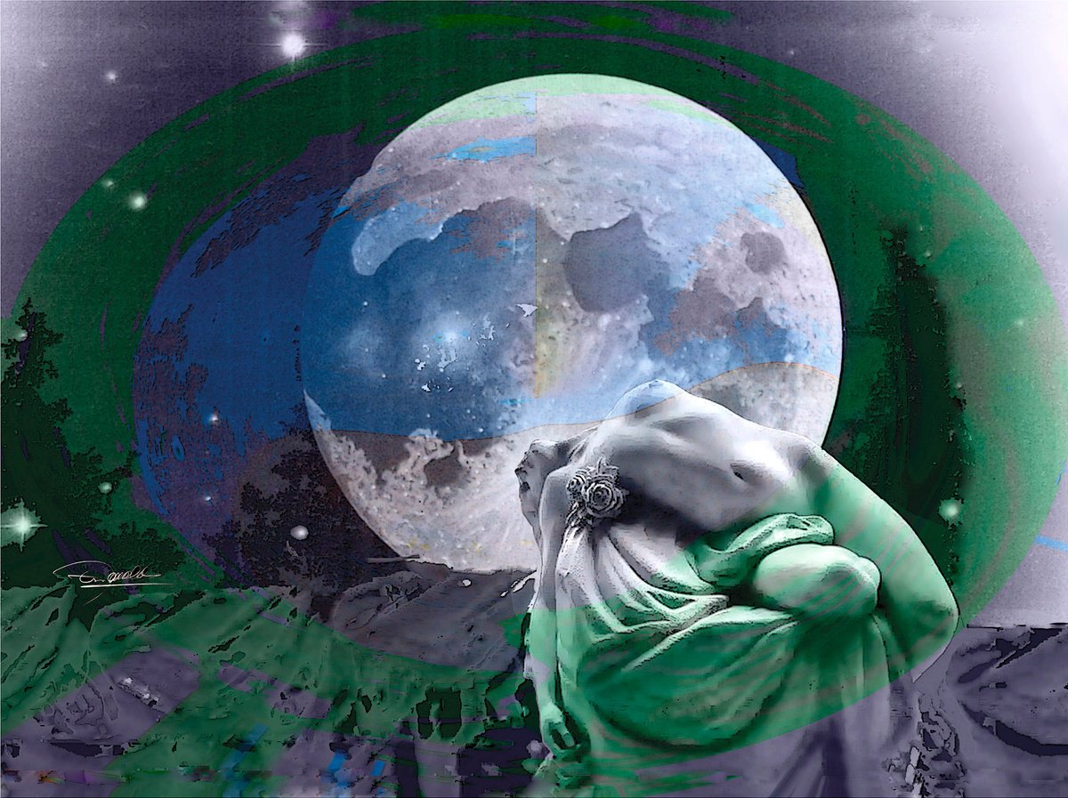 IN THE MOONLIGHT Digital Art (Giclée) by Ezio Ranaldi | Artfinder