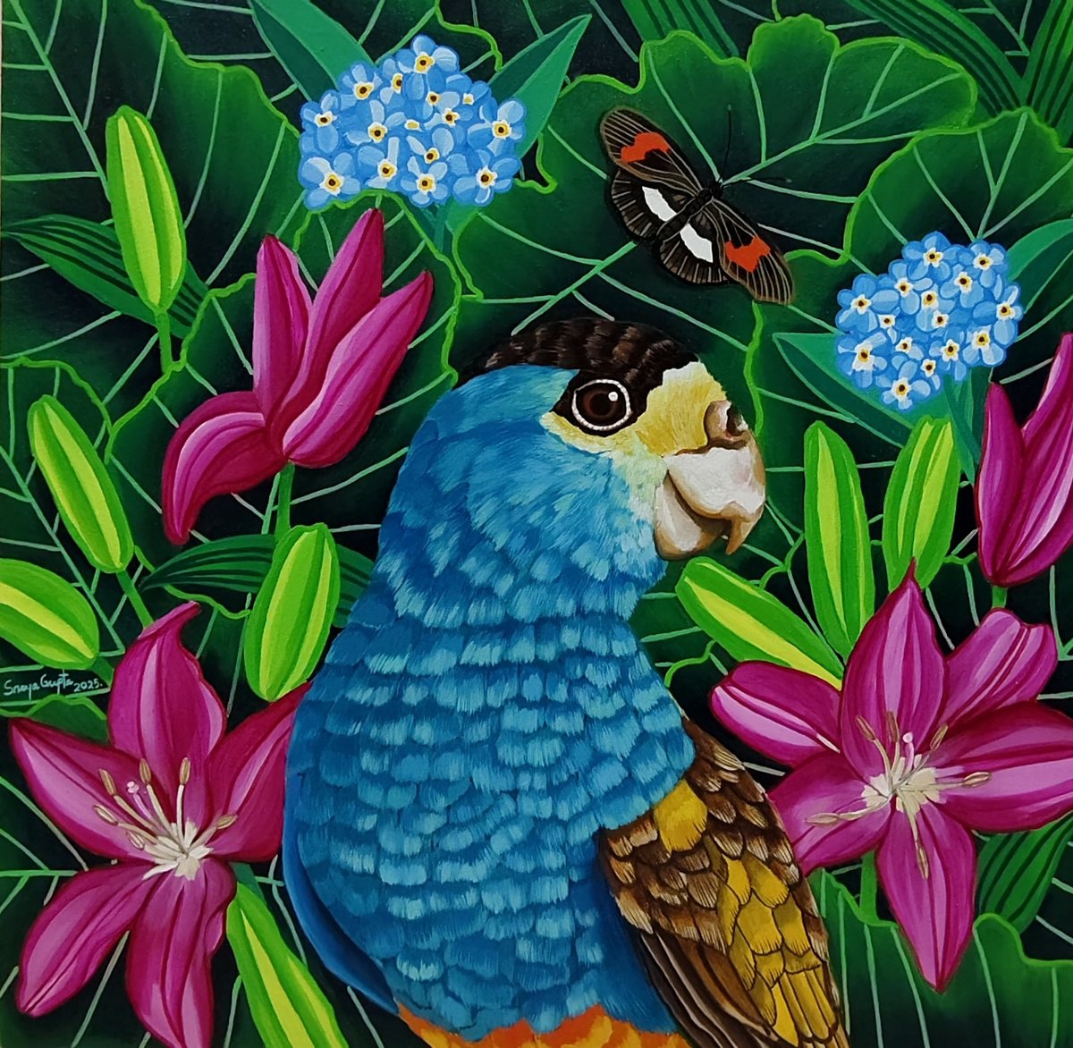 The Precious Promise Acrylic painting by Sreya Gupta | Artfinder