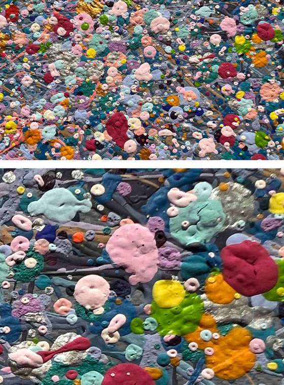 Overwhelmingly beautiful life Acrylic painting by Nadins ART | Artfinder