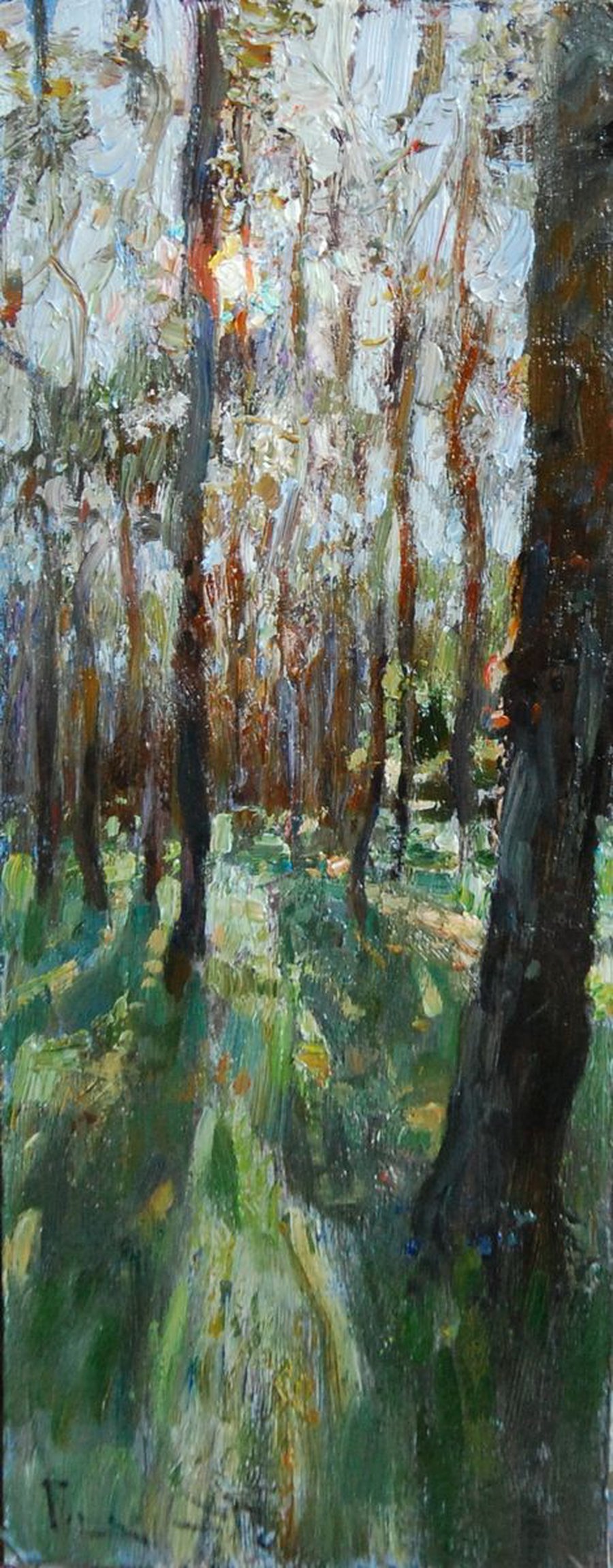 Cuckoo Oil painting by Denys Gorodnychyi | Artfinder