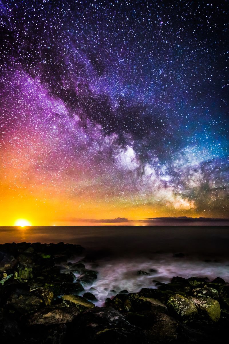 Colours of The Milky Way Print by Chad Powell | Artfinder