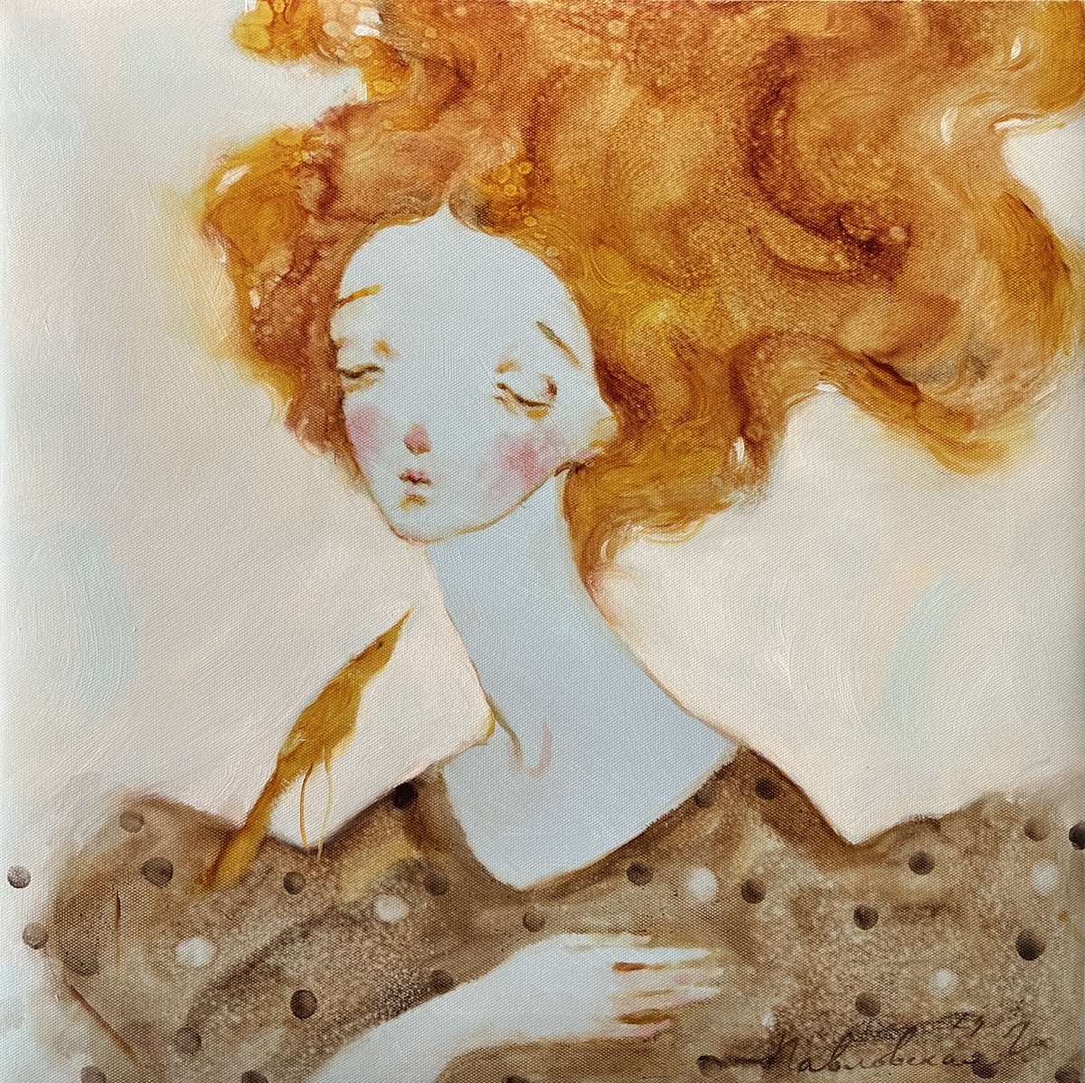 "Message of Hope" Oil painting: Isolde Pavlovskaya | Artfinder