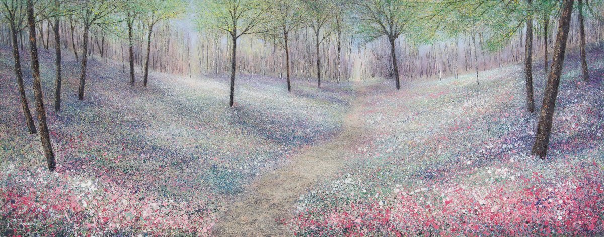 Then Spring Was Upon Us Acrylic painting: Chris Bourne | Artfinder